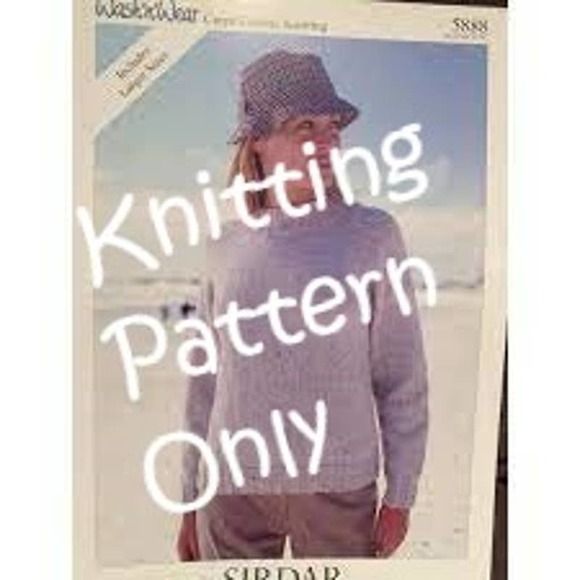 Sirdar | Art | New Sirdar 5888 Wash N Wear Crepe Double Knitting ...